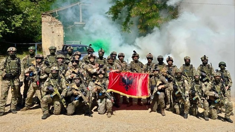 Ushtria e Shqipërisë dhe Kosovës stërvitje të përbashkët nën vëzhgimin ...