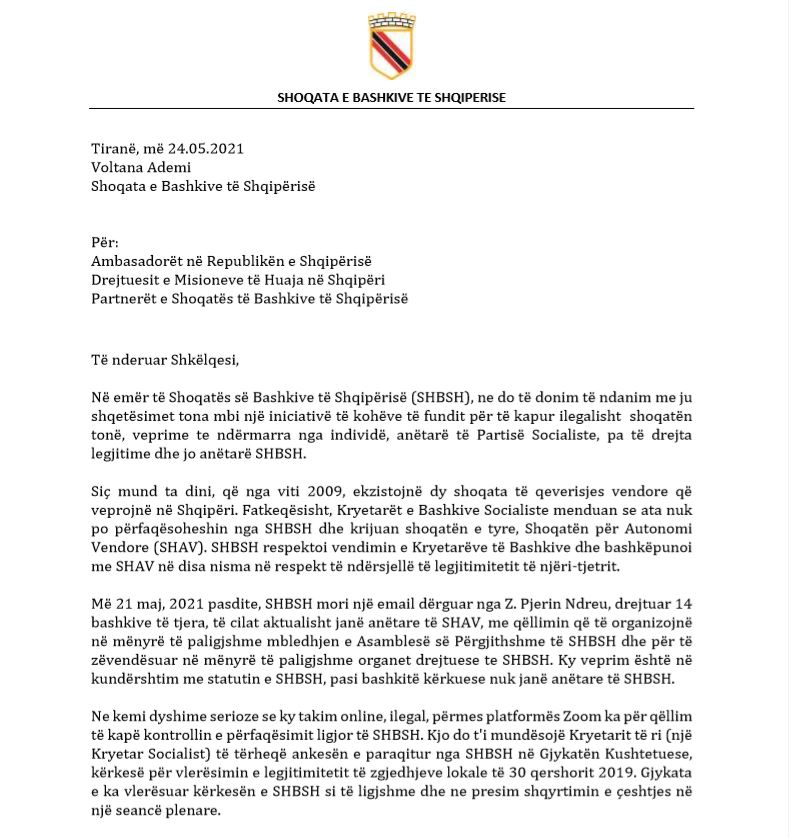 Duan ta shkarkojnë/ Voltana Ademi, letër ambasadorëve: Synojnë ... Duan ta shkarkojnë/ Voltana Ademi, letër ambasadorëve: Synojnë ...