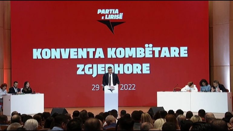 Partia e Lirisë miraton rezolutën e Konventës Kombëtare: Ndryshimet në ...